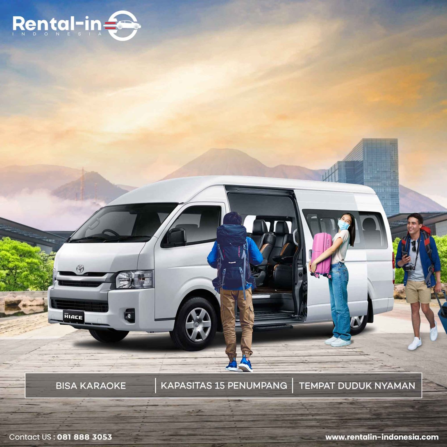 Rental Mobil Hiace Commuter Bintaro Sektor 9 - Rental-in
